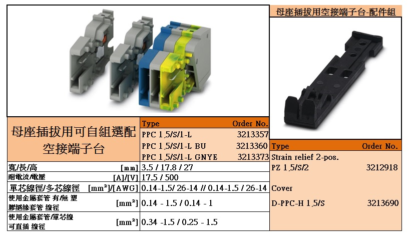 PT系列產品 COMBI插座 | 勝得自動化科技有限公司